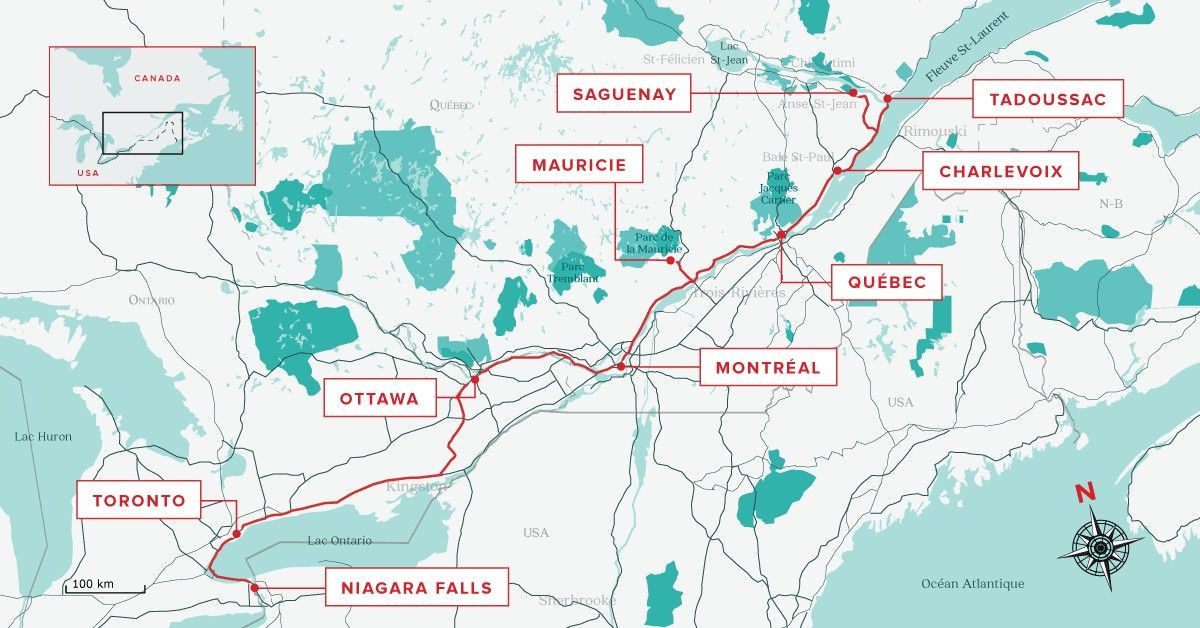 Autotour Québec sur mesure : Agence locale Authentik Canada