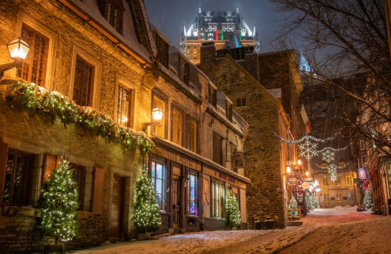 5 lieux magiques pour passer Noël au Québec