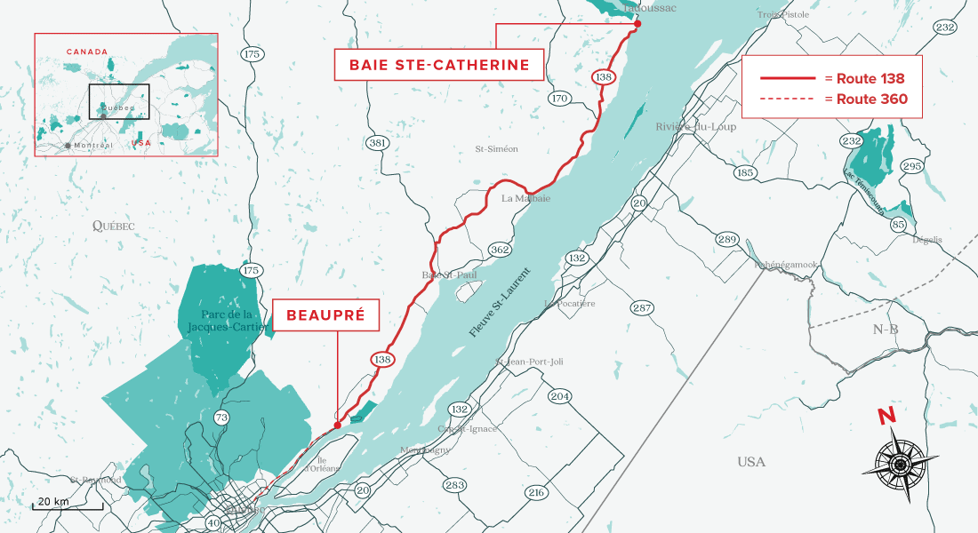 Top 10 des plus belles routes du Québec