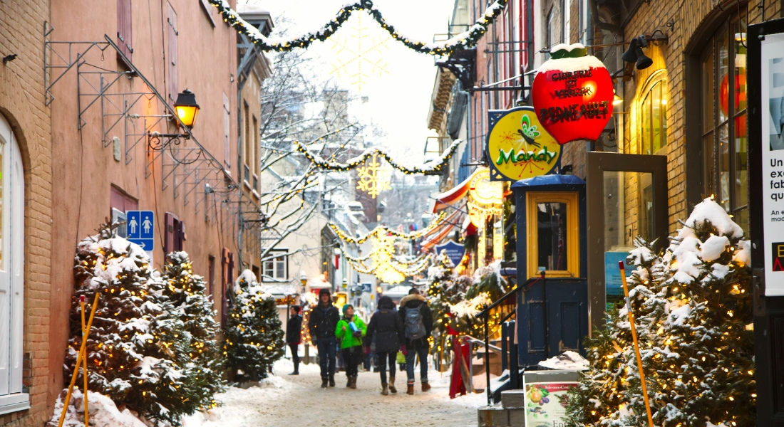 5 lieux magiques pour passer Noël au Québec