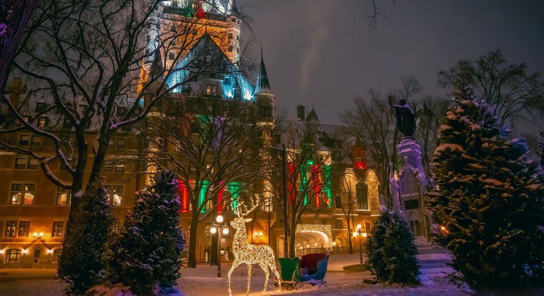 5 lieux magiques pour passer Noël au Québec