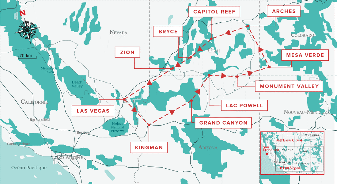 L'ultime road trip en moto dans l'Ouest américain